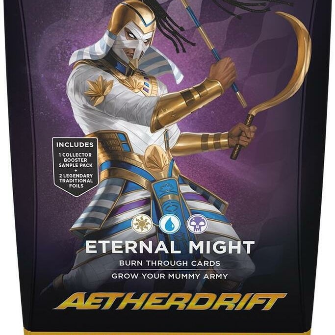 Aetherdrift Commander Deck - Eternal Might | AC Gaming Space